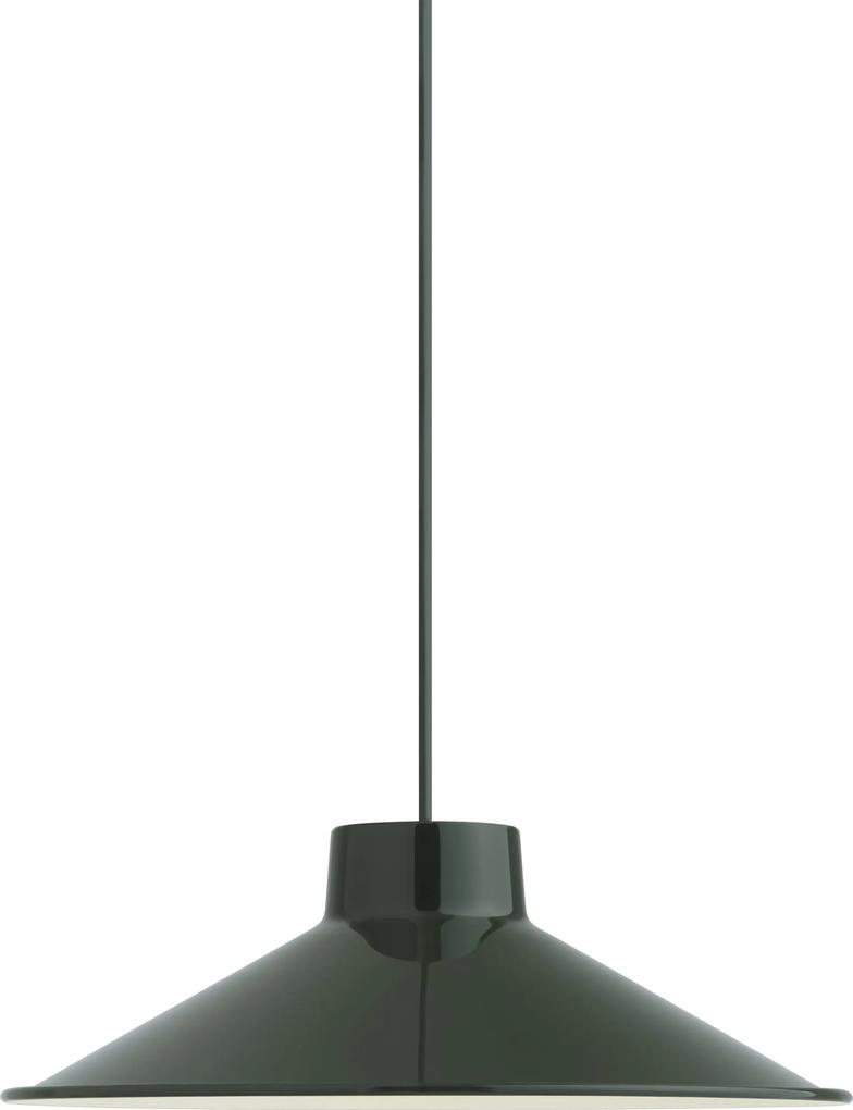 Závěsná lampa Top 36 cm tmavě zelená