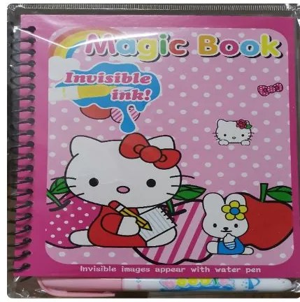 Montessori Magic Book vybarvovací knížka - Disney a jiné filmové motivy Varianta: Hello Kitty