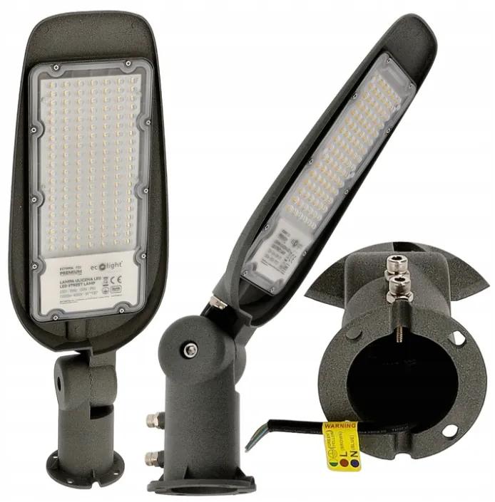 ECOLIGHT LED pouliční lampa - 200W - 230V - neutrální bílá