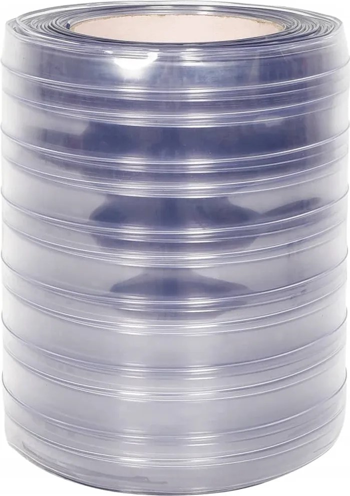 Závěs do dveří průhledný 300 mm x 2,6 mm 10 m PVC 153863