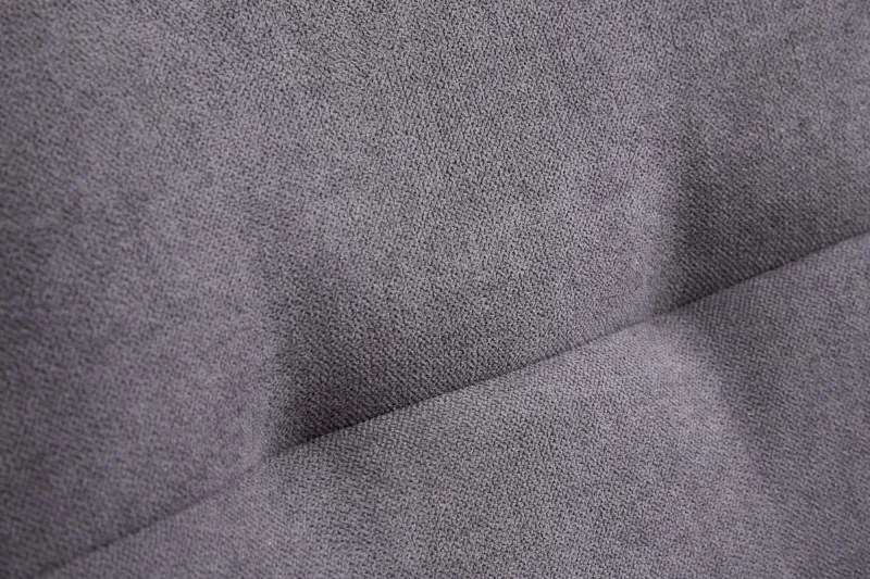 Židle Divani tmavě šedá černá retro / 40018