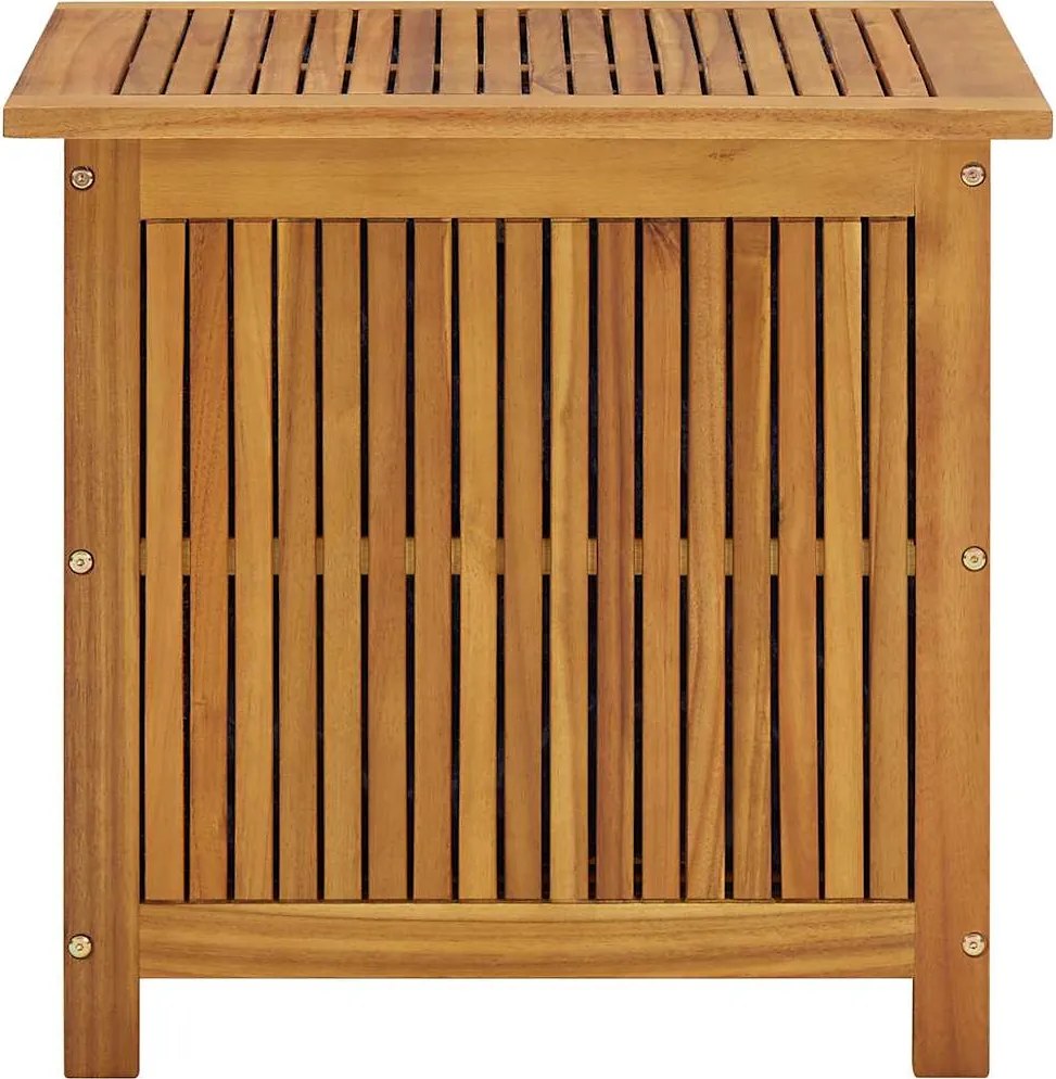 Zahradní úložný box 60 x 50 x 58 cm masivní akáciové dřevo 310283