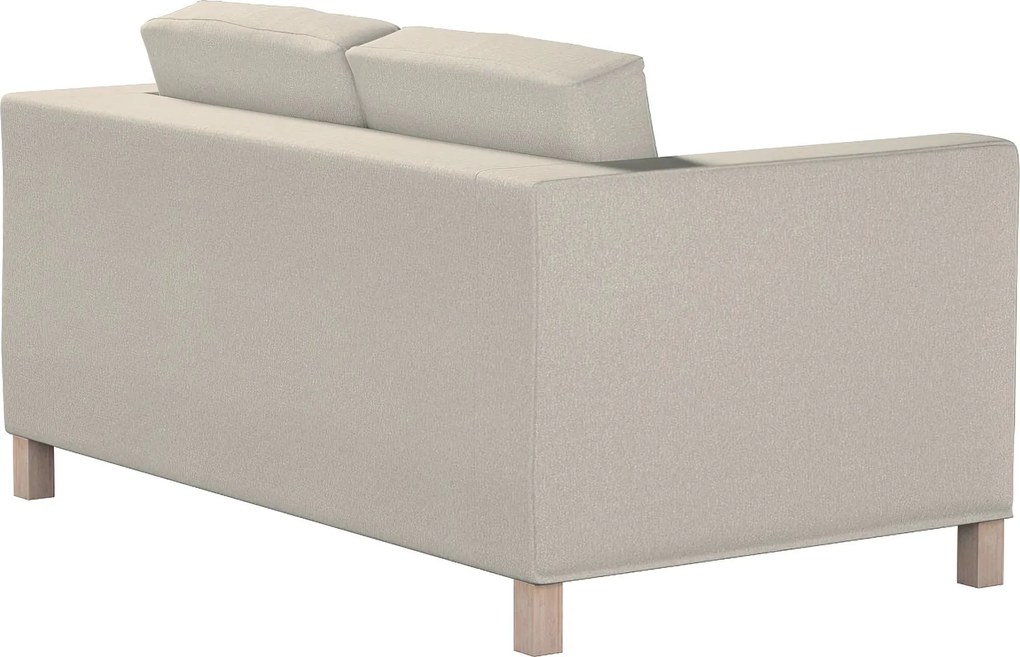 Potah na pohovku IKEA Karlanda 2-místná, krátký barva béžová látka pletený vzor