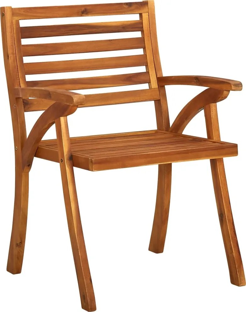 vidaXL Zahradní židle 2 ks masivní akáciové dřevo [310629]