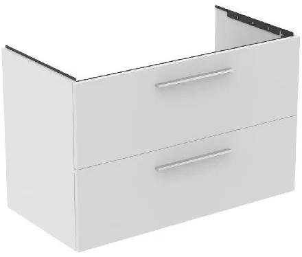 Ideal Standard i.Life B - Umyvadlová skříňka 100x63x51 cm, 2 zásuvky, matná bílá T5276DU