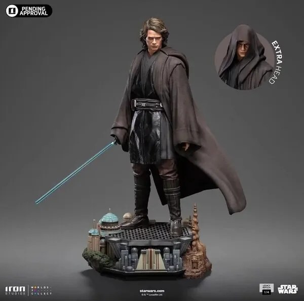 Soška Iron Studios Star Wars - Anakin Skywalker Legacy Replica 59 cm