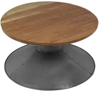 Konferenční stolek z recyklovaného dřeva a kovu HSM collection Pop