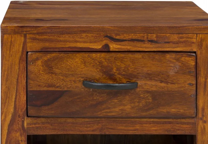 Tmavý noční stolek z palisandru Rosewood