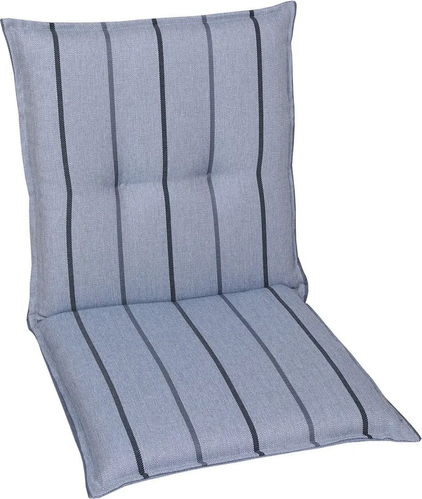 Go-De Textil Go-De Zahradní poduška, oboustranná. (nízká opěrka, 2 kusy, modrá)