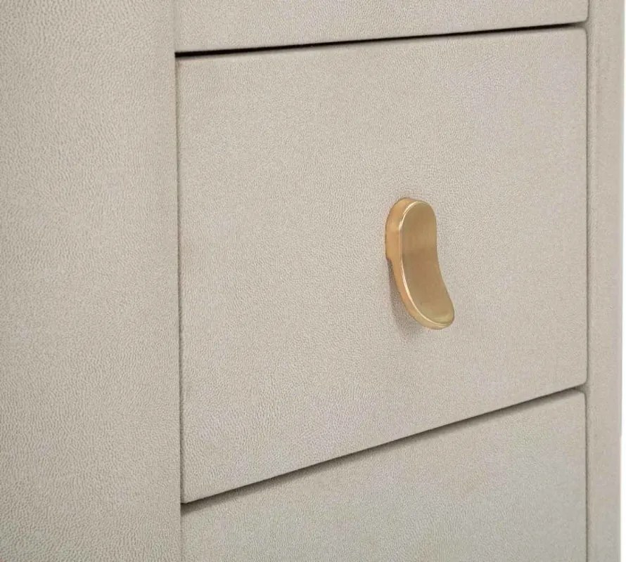 Designový toaletní stolek Ondelette 120 cm krémový