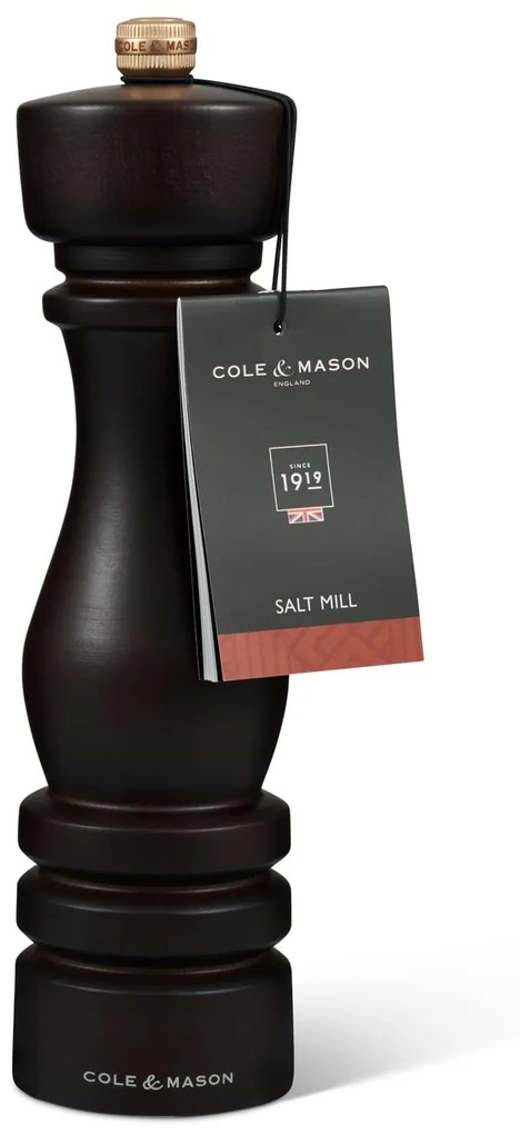 Cole&Mason Mlýnek na pepř London Chocolate Wood Precision+ 22 cm