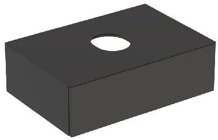 Geberit VariForm - Umyvadlová skříňka, 750x510x235 mm, 1 zásuvka a zápachová uzávěrka, lávová 501.160.00.1