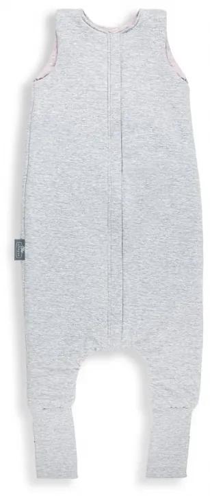Sleepee Celoroční spací pytel s nohavicemi RŮŽOVÝ z bavlny Zvolte rozměr: M (3 - 4 roky)