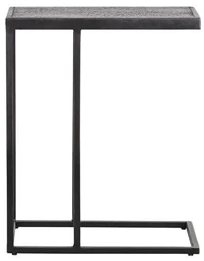 Odkládací stolek febe černý 45 x 35 cm MUZZA