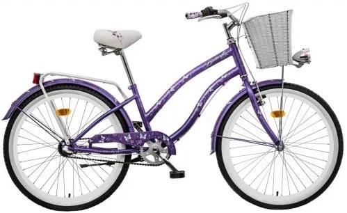 LIBERTY Dětské kolo BUTTERFLY 1spd 24" 2024 fialové