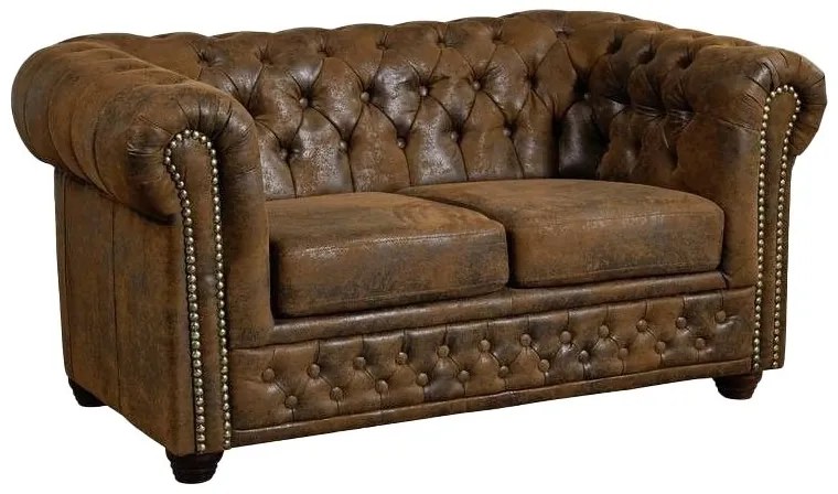 Askont R Pohovka Chesterfield Oxford 3+2+1 gobi