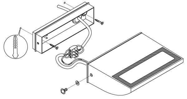 Eglo 99578 - LED Venkovní nástěnné svítidlo SORRONARO LED/10,5W/230V IP44