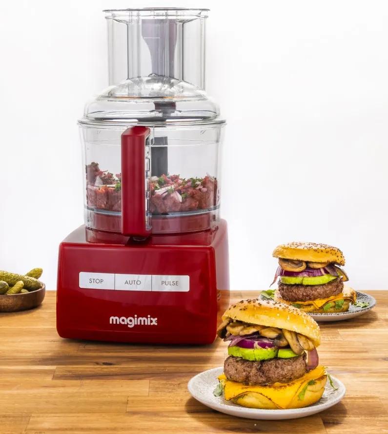 Magimix | ELM18474F 4200 XL kuchynský robot v základnej výbave | červený