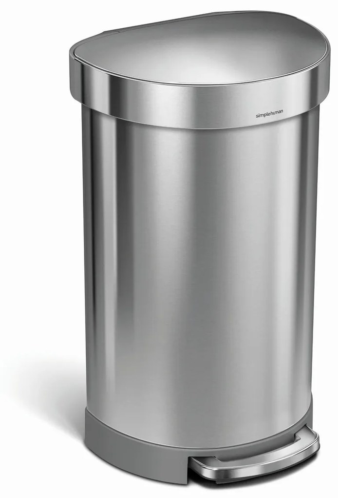 Odpadkový koš volně stojící Simplehuman Pedal bin 45 l Kartáčovaná nerez ocel mat SHCW2030