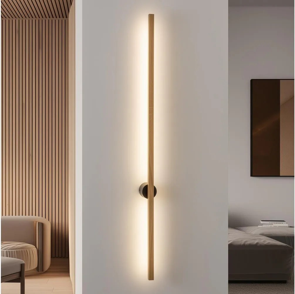 Brilagi - LED Nástěnné svítidlo WOODY LINE LED/7W/230V 4000K 60 cm dub