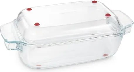 TESCOMA Pekáč s poklopem GrandCHEF 34 x 19 cm, skleněný