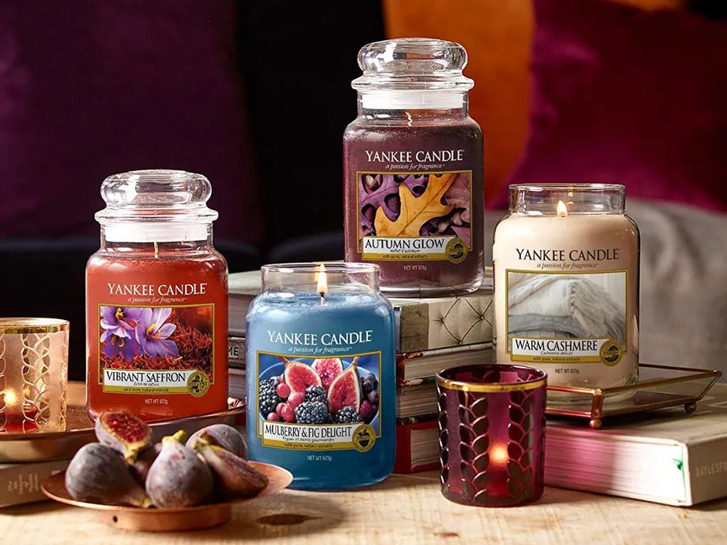 Yankee Candle – votivní svíčka Warm Cashmere (Hřejivý kašmír), 49 g