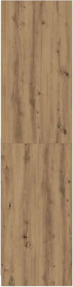 Šatní skříň dub artisan 50 x 50 x 200 cm kompozitní dřevo 3318629