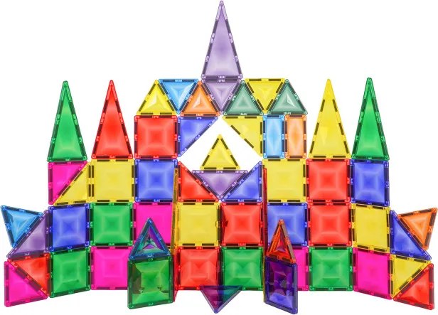 Magnetická stavebnice SUPER MAGNETISM, 67 dílků