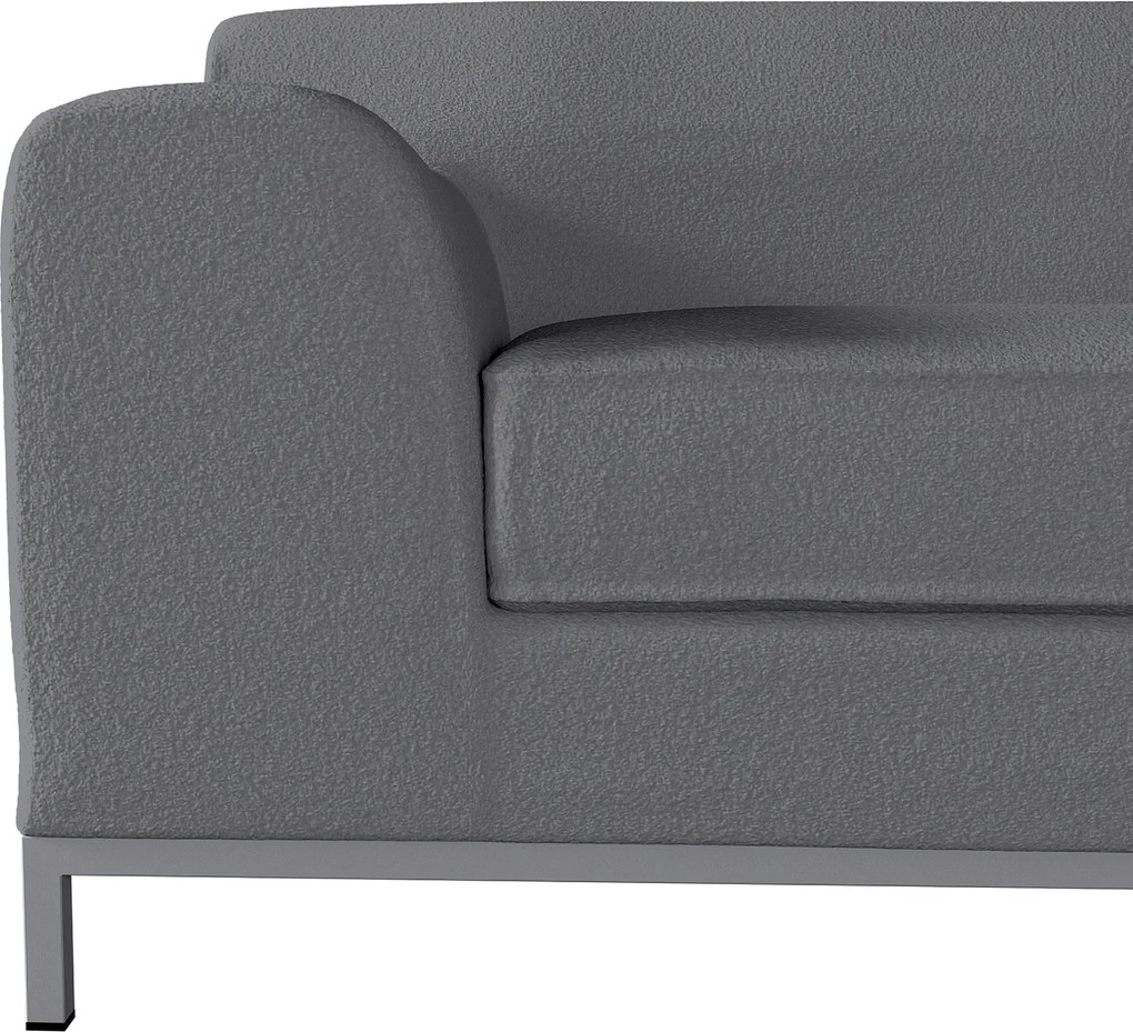 Potah na pohovku IKEA  Kramfors 3-místná barva šedá látka pletený vzor