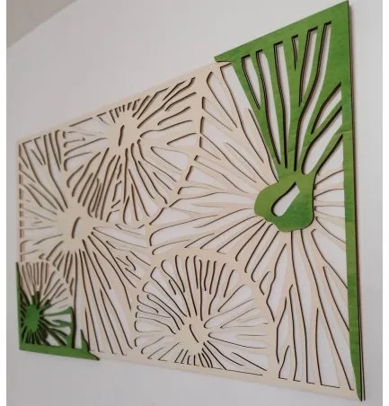 Moderný obraz na stenu I SENTOP PR0301 multi green