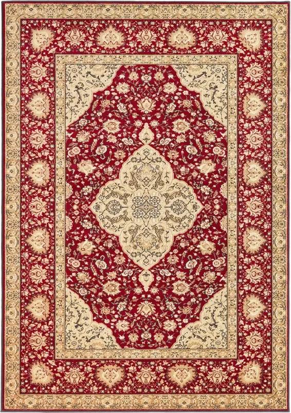 Kusový koberec Diktum bordo 133 x 190 cm