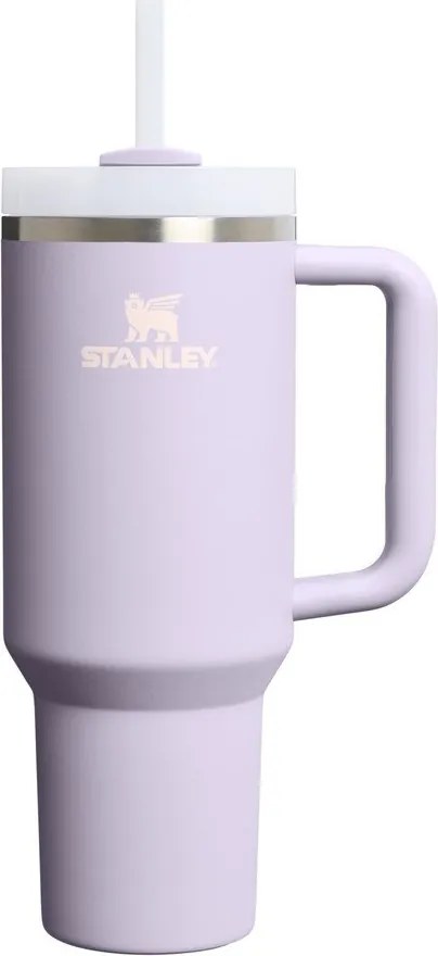 Termoska s brčkem z nerezové oceli v levandulové barvě 1,18 l Quencher H2.O FlowState™ Tumbler Purple Dust – Stanley
