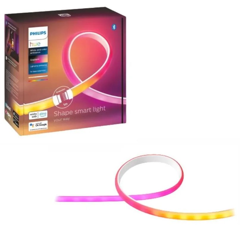 Philips Rozšiřovací sada LED stmívatelného pásku Philips Hue WACA 1m LED/12,3W/230V P4653