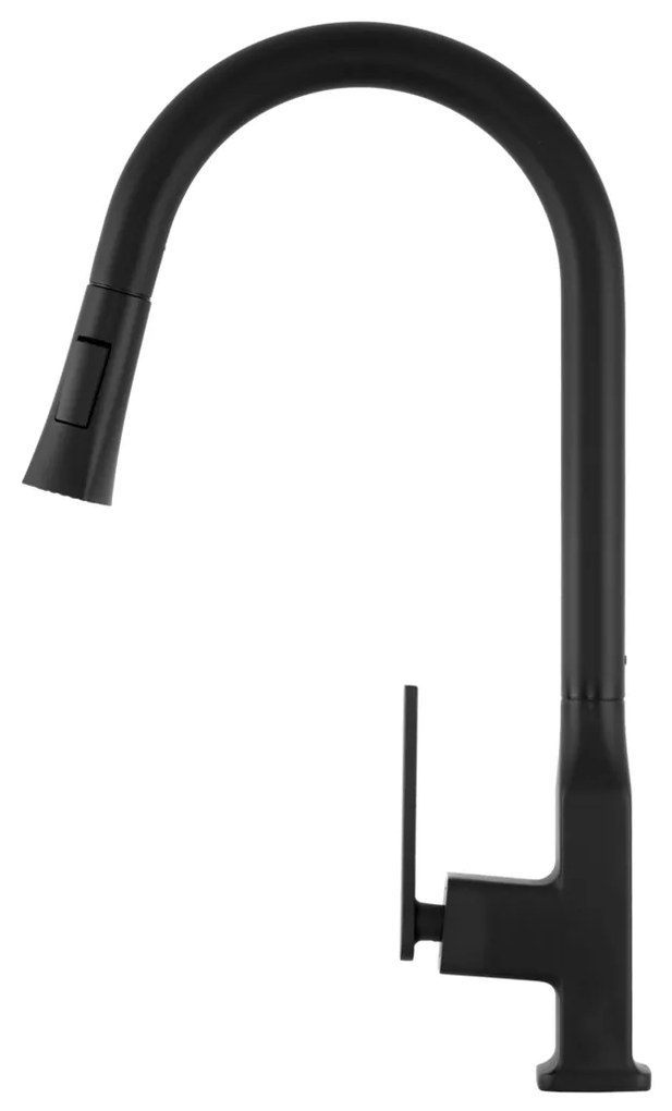 Gamma Pico, vysoká dřezová baterie h-450, černá matná, GMA-BPOK-BK
