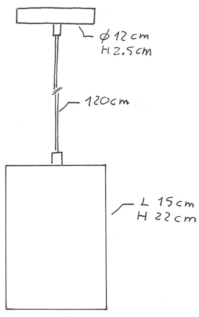 creative cables Závěsná lampa s textilním kabelem, betonovým stínidlem cube a kovovými detaily Barva: Světlý beton