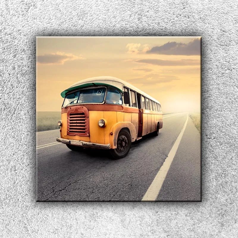 Fotografie na plátno Retro autobus 2 50x50 cm