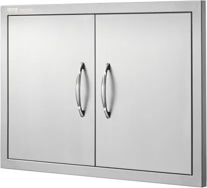 BBQ přístupová dvířka, 711 × 482 mm dvojitá venkovní kuchyňská dvířka