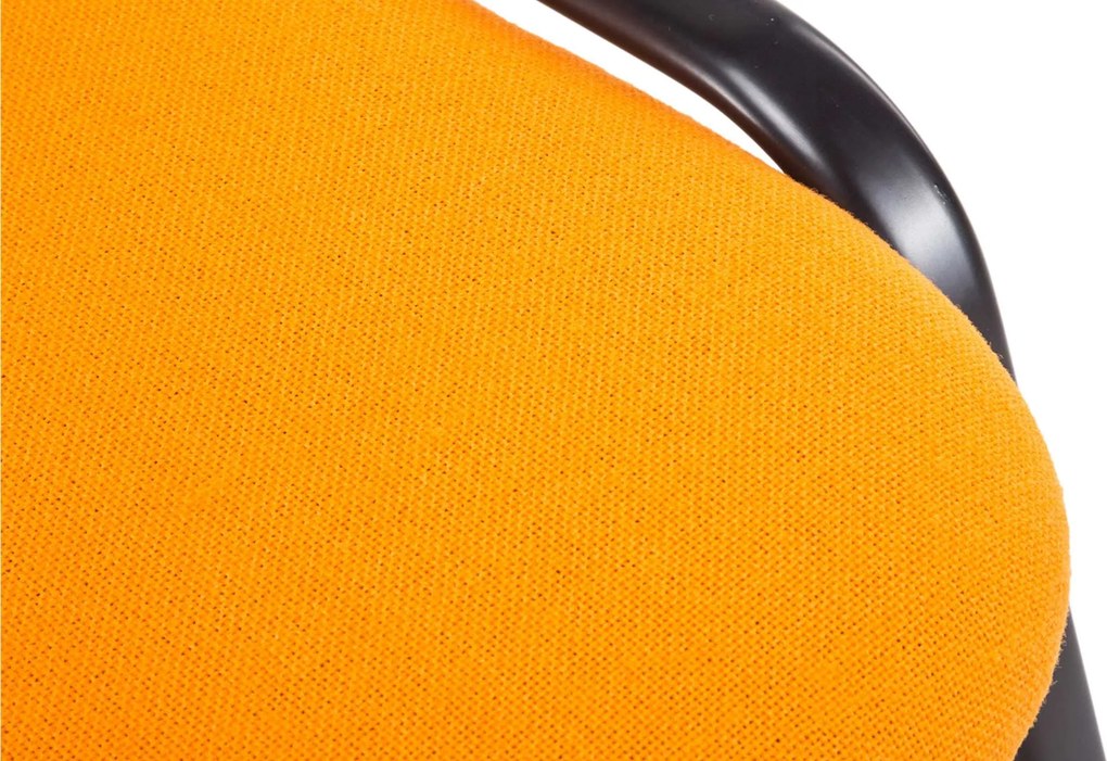Konferenční židle Ken V2 látka – oranžová