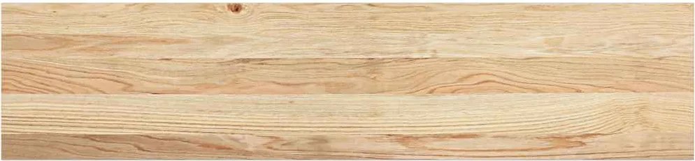 Nášlapy na schody 2 ks neošetřené 110x30x2 cm masivní dub 3283782