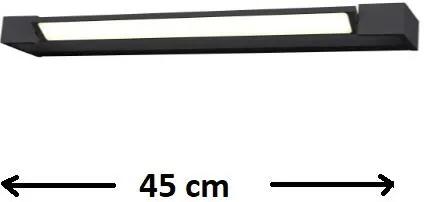 AZzardo Nástěnné LED svítidlo DALI 45, d. 45 cm Barva: Černá, 3000K
