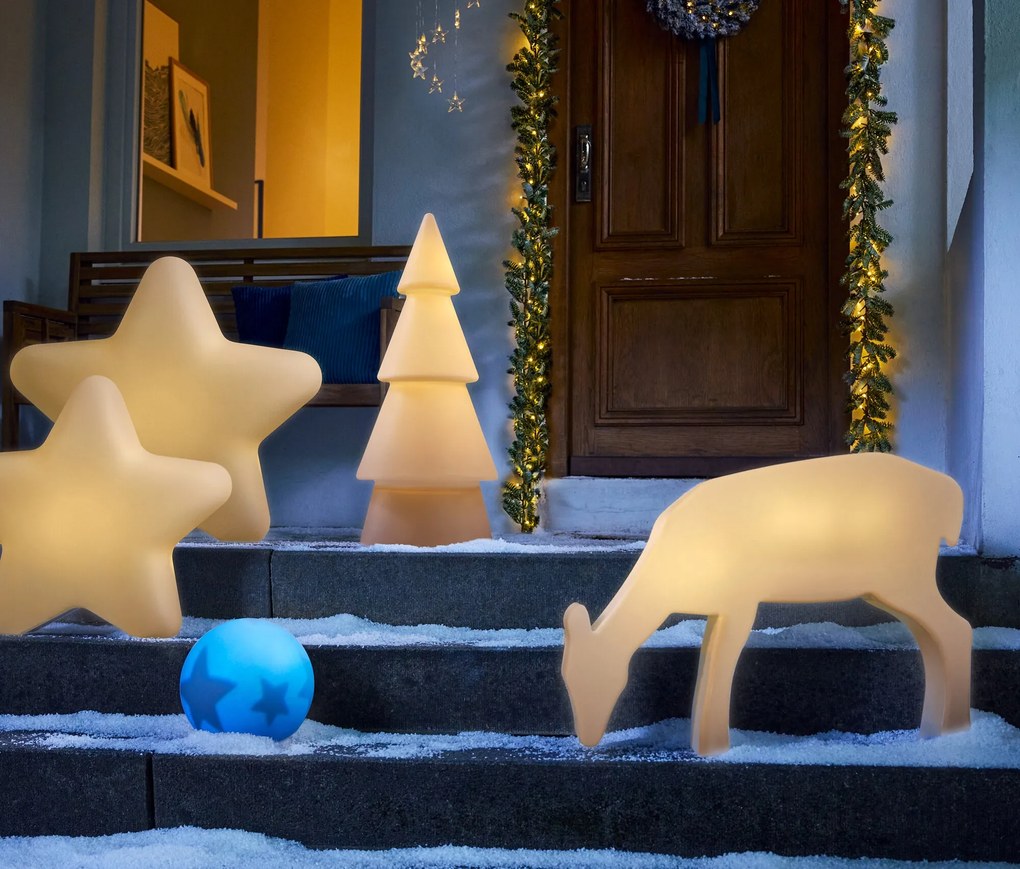 Tchibo - Solární venkovní svítidlo »Hvězda«, L