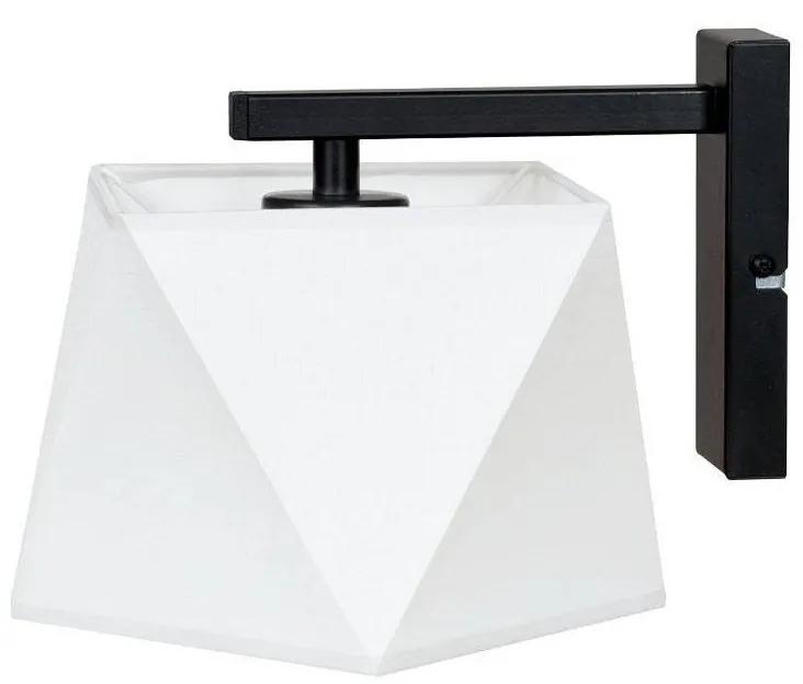 Nástěnné svítidlo DIAMOND, 1x textilní stínítko (výběr z 5 barev)