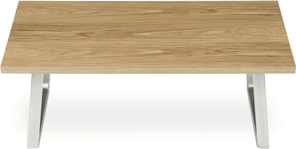 Konferenční stolek CT-W1515 OAK, dýha, dub (120 x 60) cm