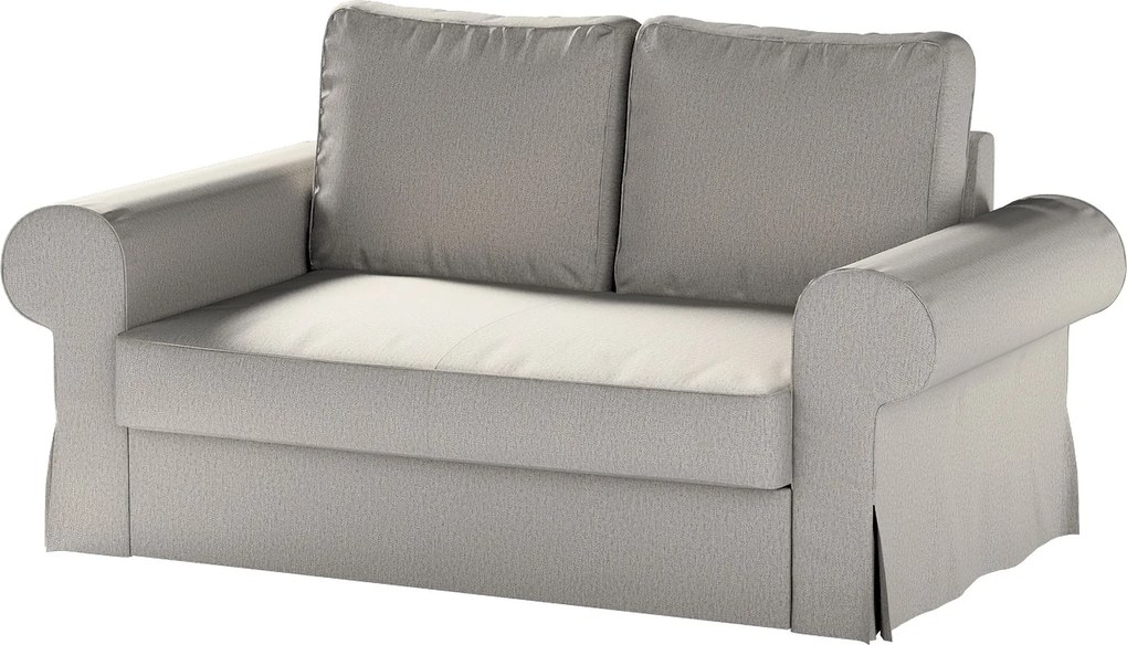 Potah na pohovku IKEA Backabro 2-místná, rozkládací barva šedá látka pletený vzor