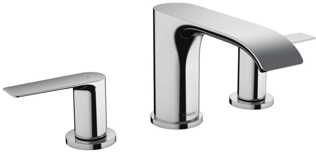 Hansgrohe Vivenis - Umyvadlová baterie s výpustí, 3-otvorová instalace, EcoSmart, chrom 75033000