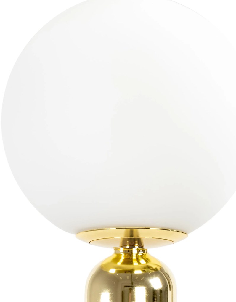 Toolight Toolight, podlahová lampa 1xE27 APP928-1F, zlatá-bílá, OSW-09566