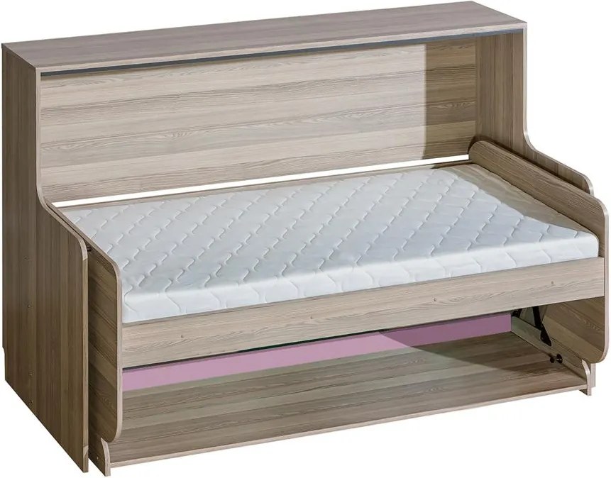 Ultimo - multifunkční postel U16 - růžová