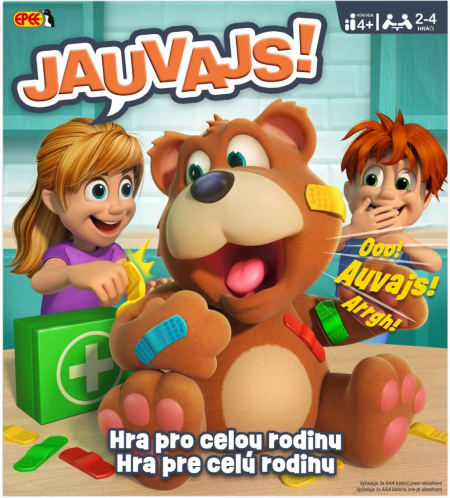 EP Line Hra Jauvajs! zábavná rodinná na baterie Zvuk *SPOLEČENSKÉ HRY* ep45014