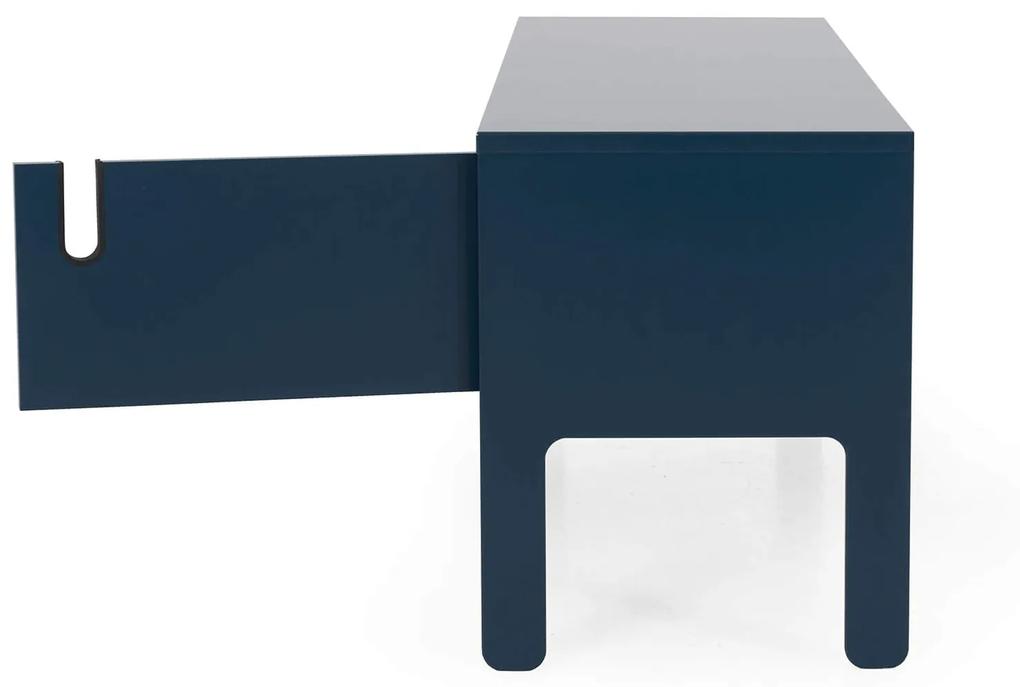 Tv stolek nuo 137 x 50 cm modrý MUZZA