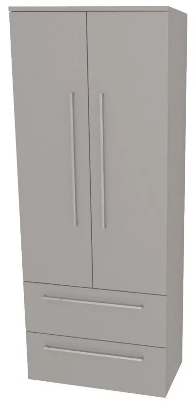Mereo Mereo, Bino, koupelnová skříňka vysoká 163 cm, dvojitá, Multidecor, CN699ARS1